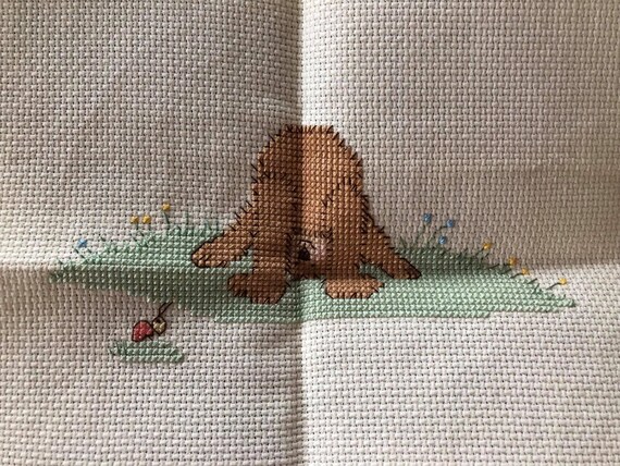 Completed Designs by Gloria & Pat Teddy Bearers Bear Rearview - Etsy