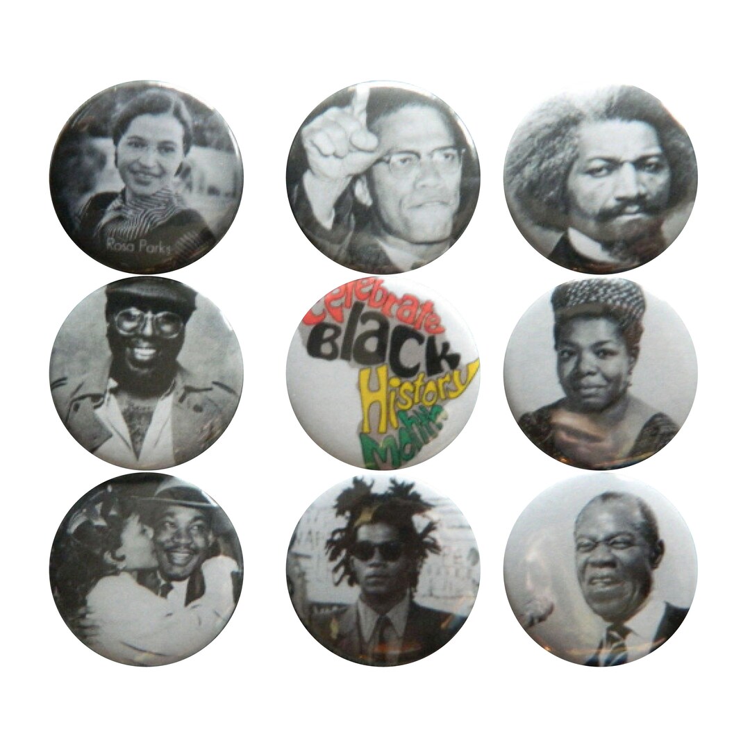 Black History Collection Button - Etsy