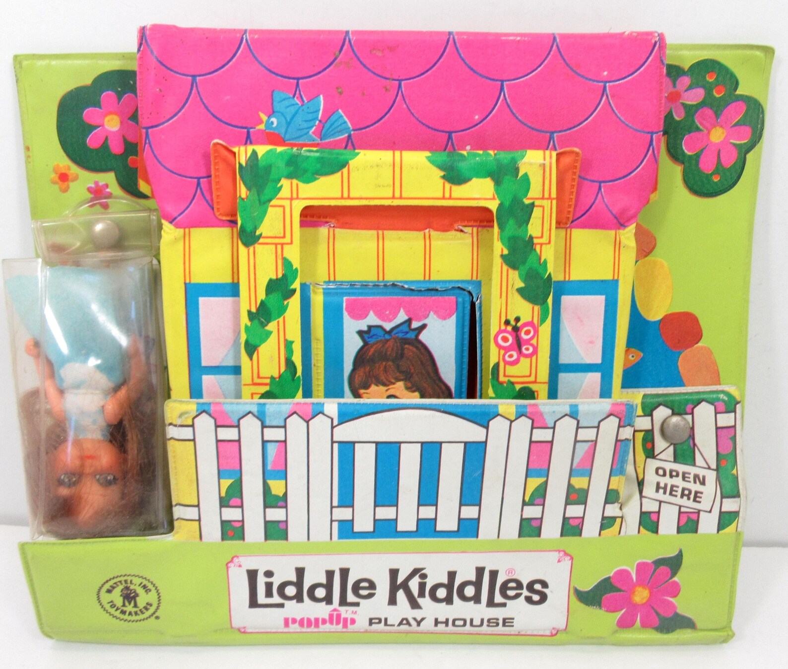 Mattel Liddle Kiddles Popup Play House 1967 Vintage Retro Doll Toy ...
