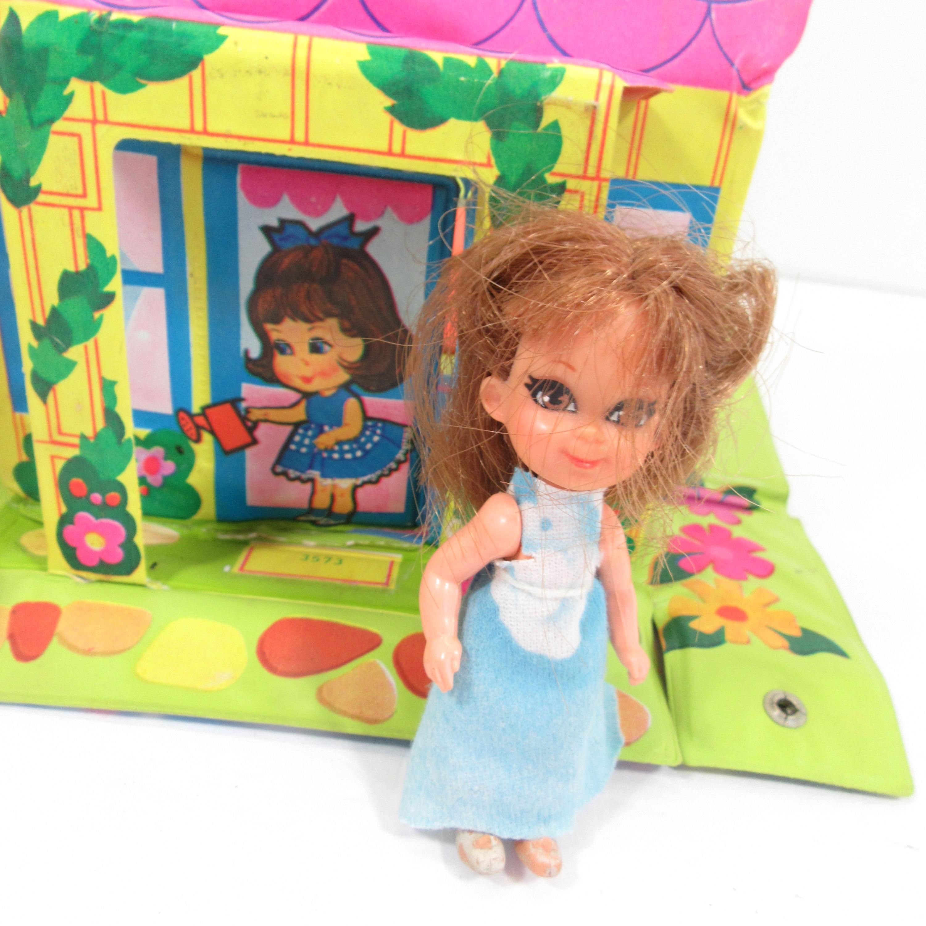 Mattel Liddle Kiddles Popup Play House 1967 Vintage Retro Doll Toy ...