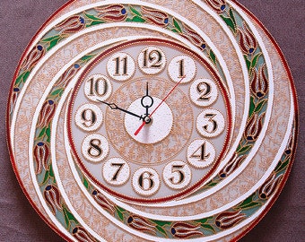 Painting clock | Etsy