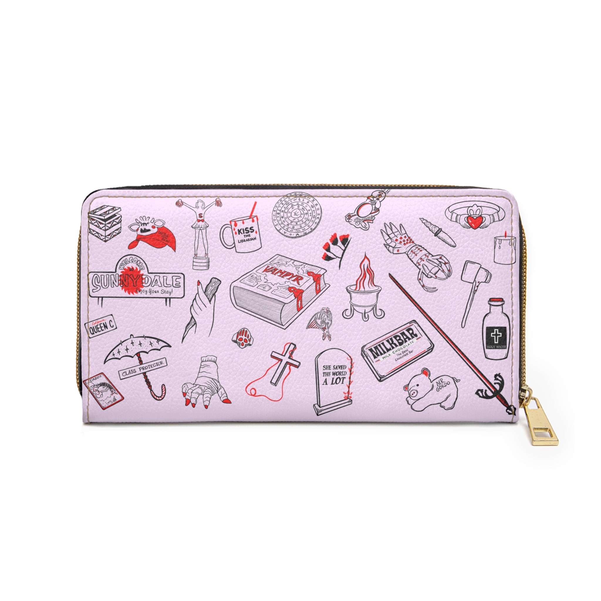 Buffy the Vampire Slayer Zipper Wallet - Etsy