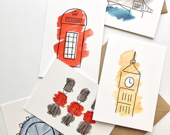 Postcard London | Etsy
