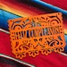 Custom Papel Picado Mexican Name Sign, Wood Papel Picado Name Home ...