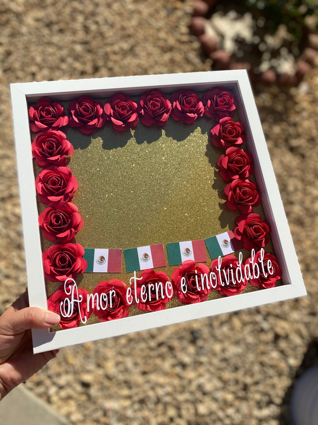 12"x12" Memorial Shadow Box, in Loving Memory, Custom Shadow Box ...