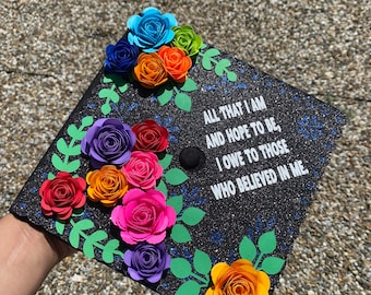 Graduation Cap Topper, Mexican Grad Topper, Papel Picado Graduation ...