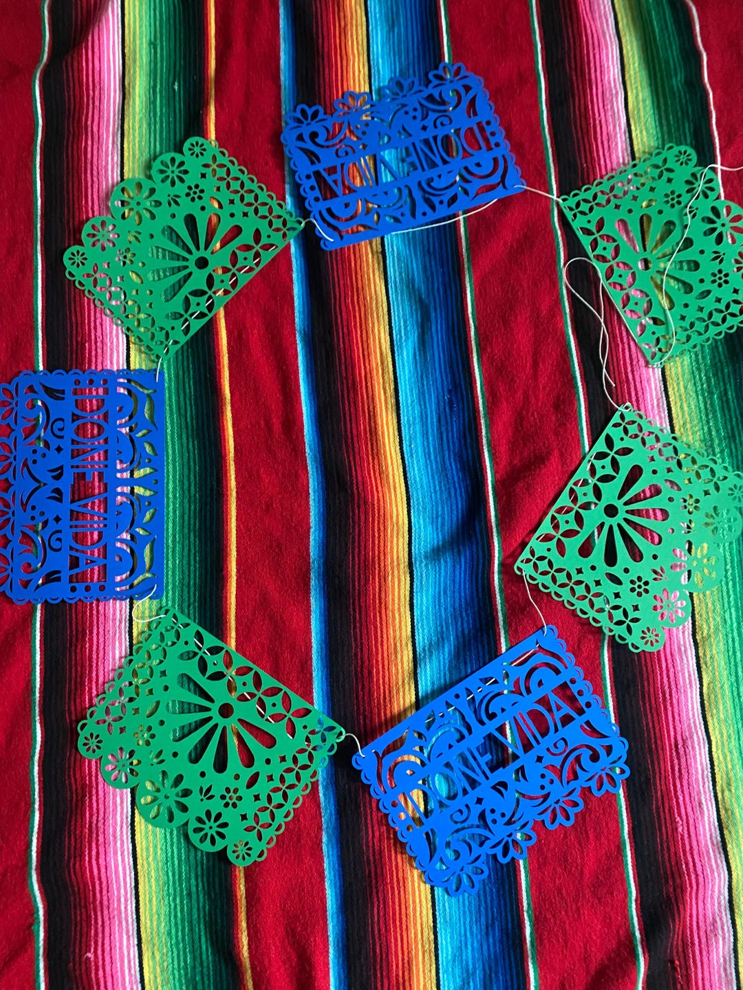6f Custom Event Fiesta Party Papel Picado Banner, Party Decor, Fiesta ...