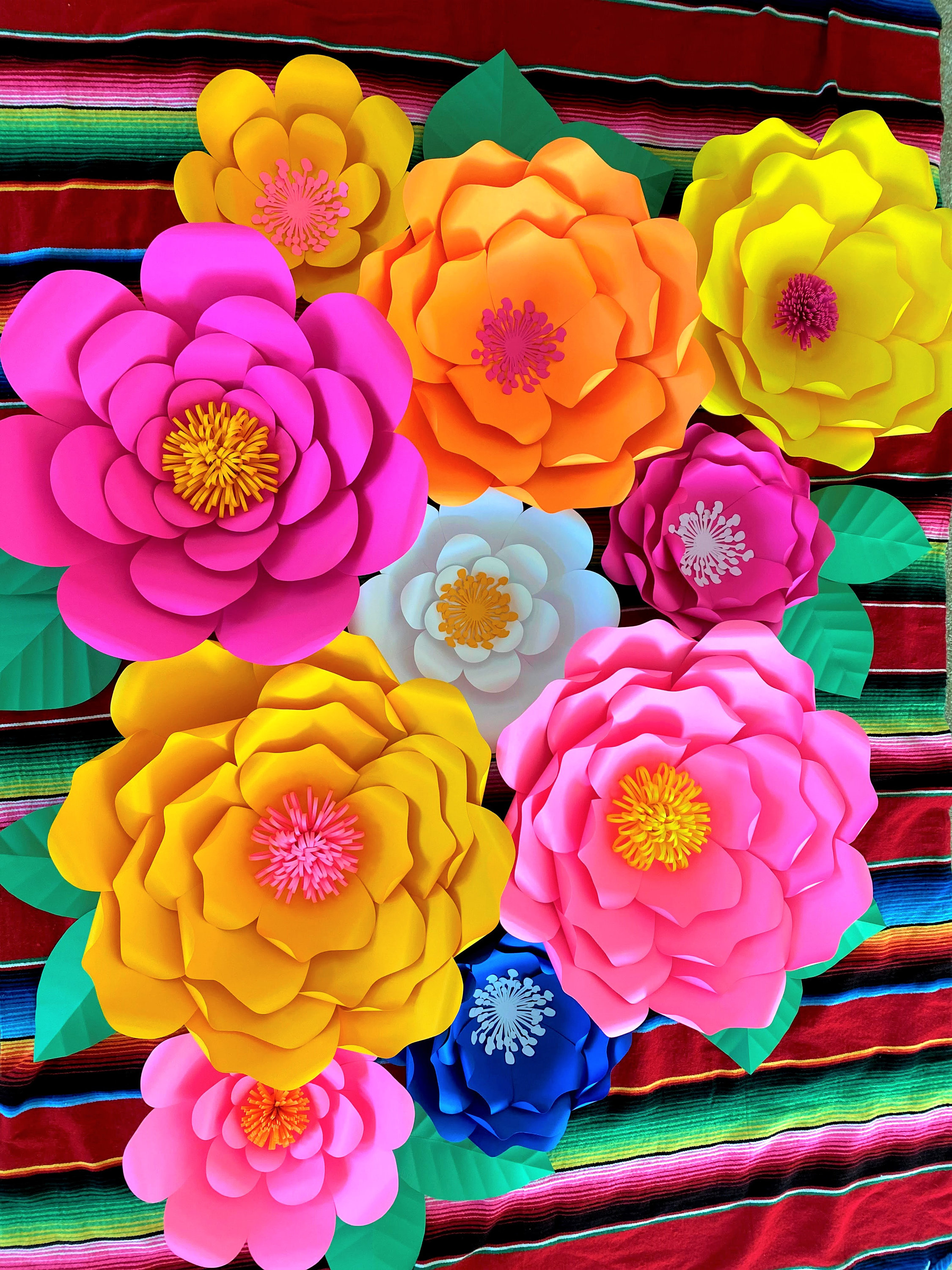 Mexican Paper Flowers