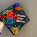 Graduation Cap Topper Paper Flowers, Small Paper Flower Decoration ...