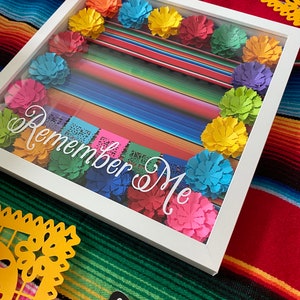 12x12 Ofrenda Shadow Box, Day of the Dead Shadow Box, Recuerdame Shadow ...
