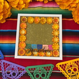 Recuerdame Shadow Box, Memorial Shadow Box, Ofrenda, Memorial Shadow ...