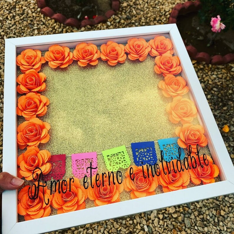 12x12 Amor Eterno Memory Box Remember Me Shadow - Etsy