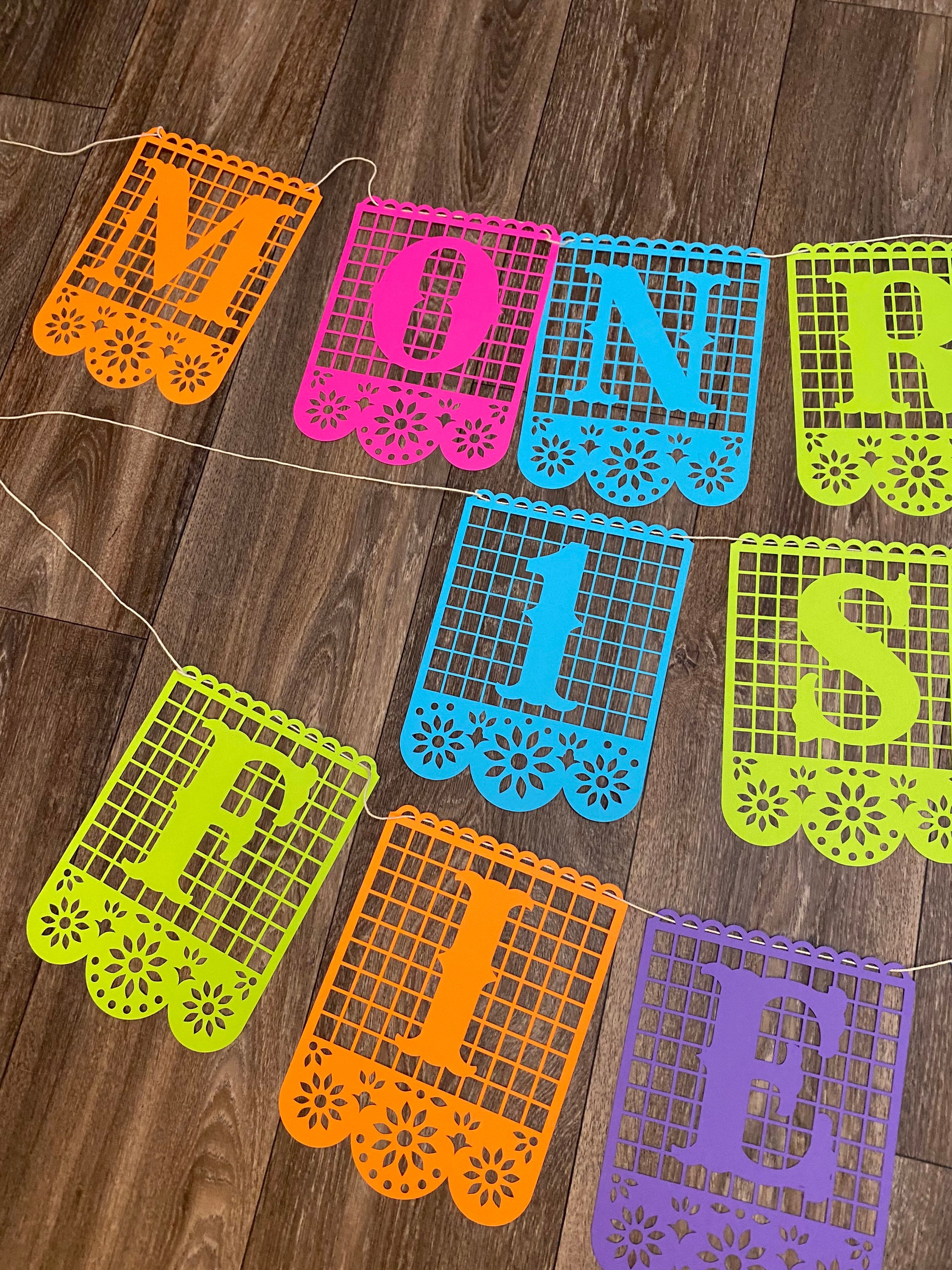 1st Fiesta Papel Picado Banner | Etsy