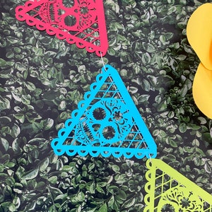 Ofrenda Día De Los Muertos Papel Picado Banner, Ofrenda Banner, Day of ...