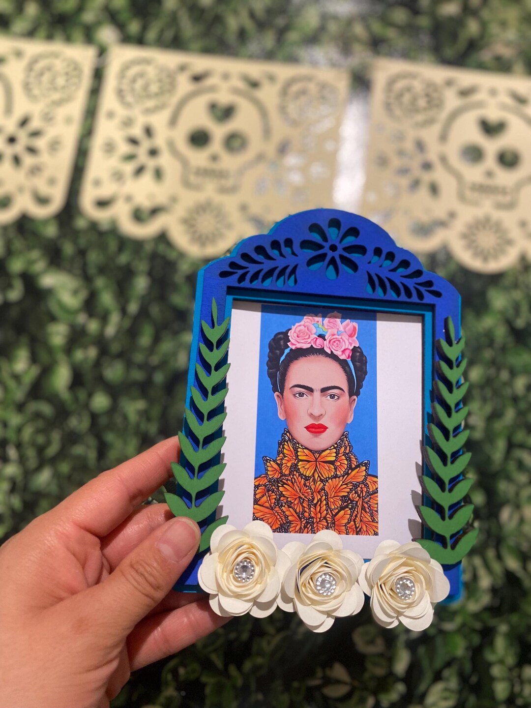Day of the Dead Nicho Picture Frame, Nicho Wood Frame, Dia De Los ...