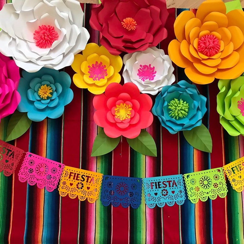 Mexican Paper Flowers - Etsy
