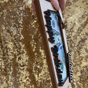Birthday Money Holder, Birthday Gift, Money Holder, Wood Money Holder ...