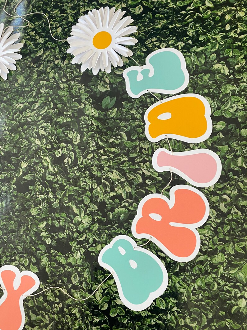 Groovy Bride Banner 6ft Daisy Groovy Bride Banner 70s Theme - Etsy