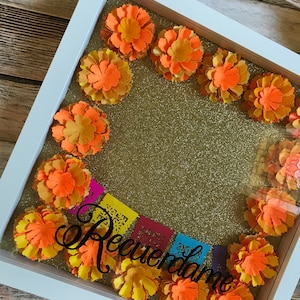 Recuerdame Shadow Box, Memorial Shadow Box, Ofrenda, Memorial Shadow ...