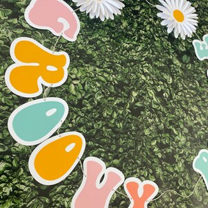 Groovy Bride Banner, 6ft Daisy Groovy Bride Banner, 70s Theme Party ...