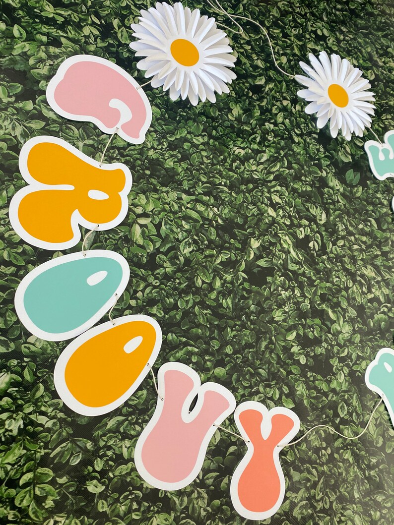 Groovy Bride Banner 6ft Daisy Groovy Bride Banner 70s Theme - Etsy