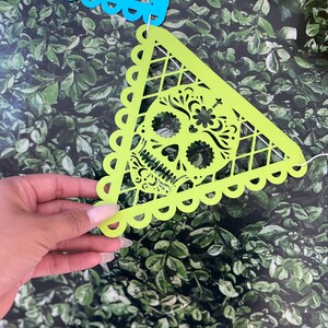 Ofrenda Día De Los Muertos Papel Picado Banner, Ofrenda Banner, Day of ...
