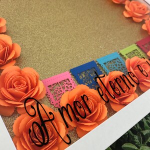 12"x12" Amor Eterno Memory Box, Remember Me Shadow Box, Ofrenda Recuerdame Shadow Box, Day of ...