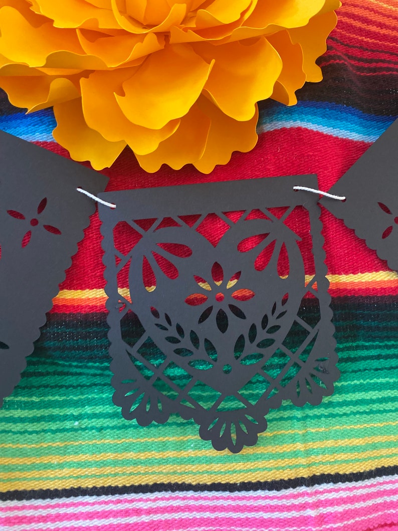 Ofrenda Día De Los Muertos Papel Picado Banner, Ofrenda Banner, Day of ...