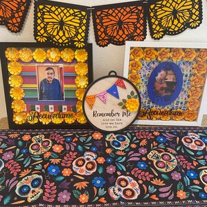 Recuerdame Dia De Los Muertos Wood Sign for Ofrenda, Remember Me Wood ...