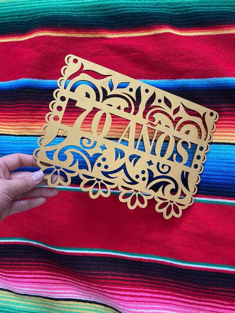 Custom Papel Picado Mexican Name Sign Wood Papel Picado Name - Etsy