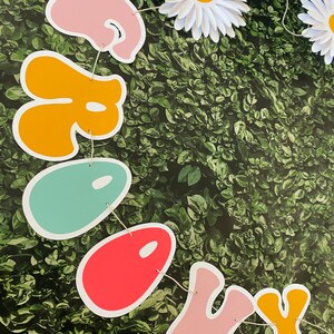 Groovy Grad Banner, 6ft Daisy Groovy Graduation Banner, 70s Theme Party ...