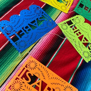 6f Custom Fiesta Party Papel Picado Banner, Party Decor, Fiesta Party ...