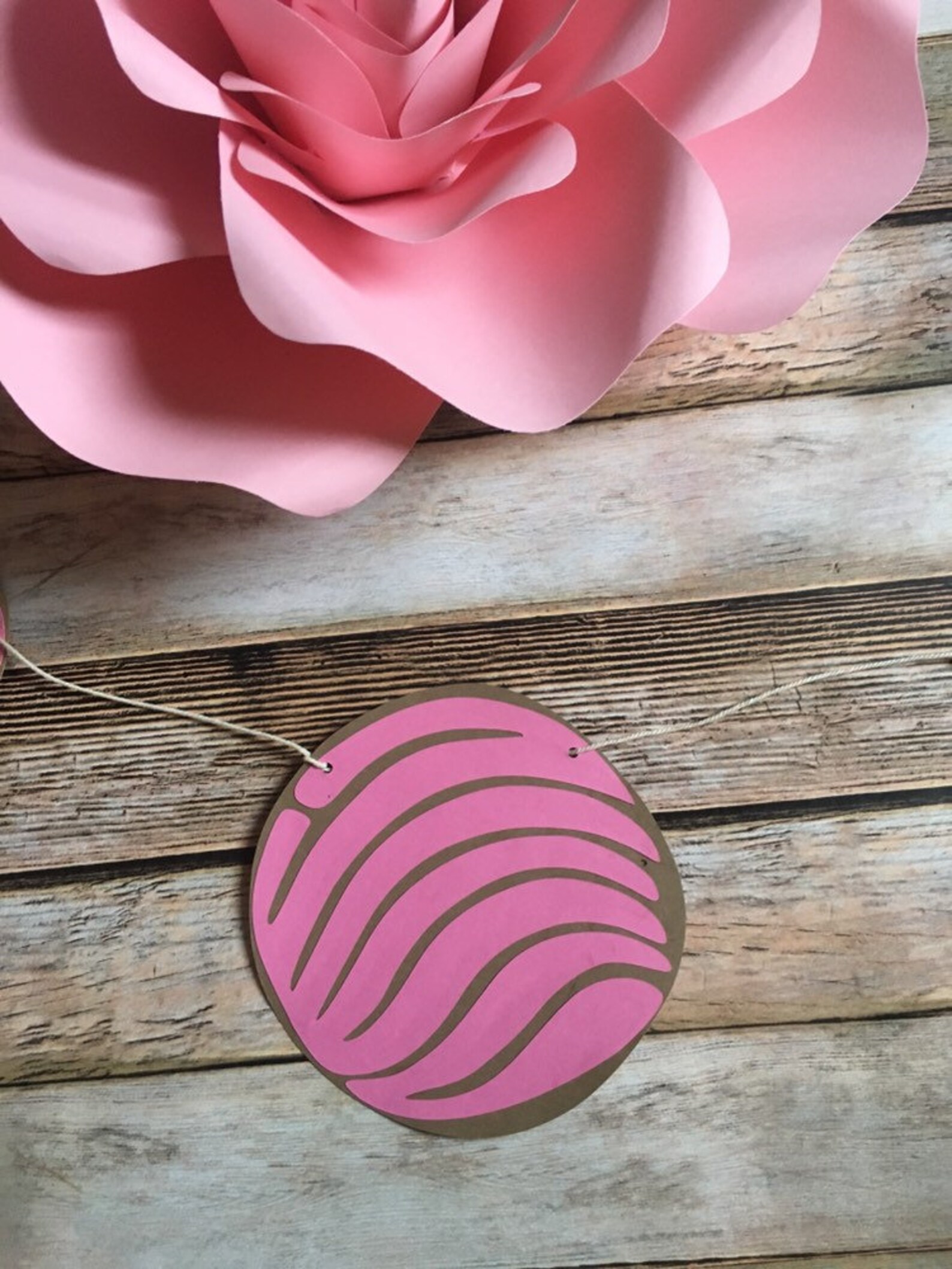 5ft Paper Concha Party Banner, Concha Party, Sweet Mexican Bread Party ...