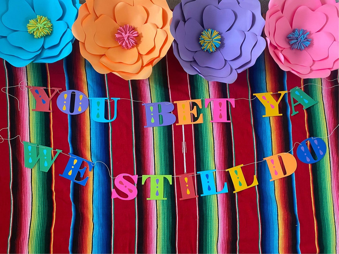 Large Custom Fiesta Banner, Fiesta Party Banner, Party Banner ...