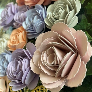 Graduation Cap Topper Paper Flowers, Small Paper Flower Decoration ...