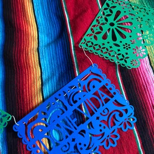 6f Custom Event Fiesta Party Papel Picado Banner, Party Decor, Fiesta ...