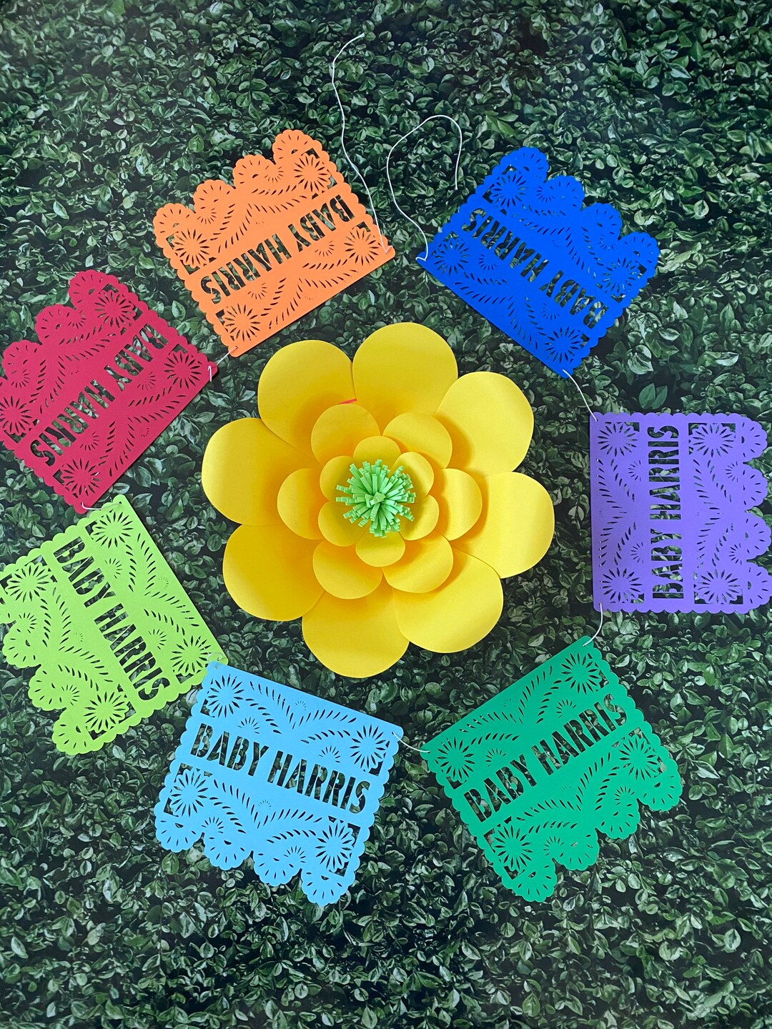 Custom Event Fiesta Party Papel Picado Banner, Party Decor, Fiesta ...