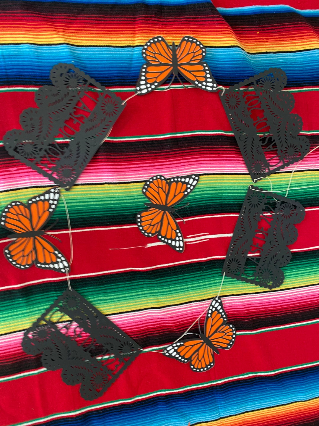 6f La Clase De 2024 Monarca Graduation Papel Picado Banner, Class of ...