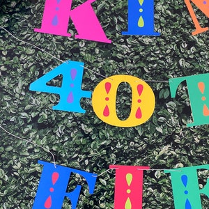 Large 40th Custom Fiesta Banner, Fiesta Party Banner, Party Banner ...