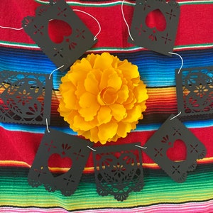 Ofrenda Día De Los Muertos Papel Picado Banner, Ofrenda Banner, Day of ...