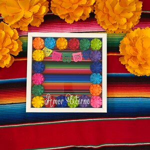 12"x12" Ofrenda Shadow Box, Amor Eterno Ofrenda Shadow Box ...