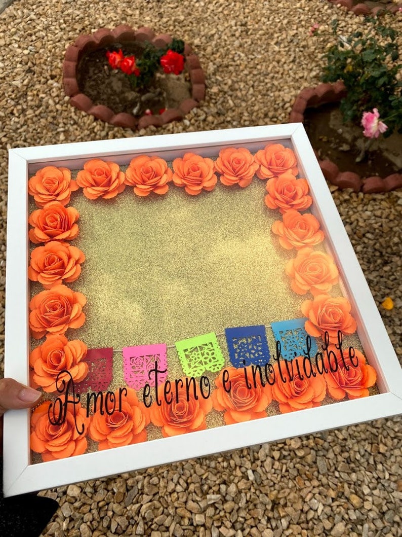 12x12 Amor Eterno Memory Box Remember Me Shadow - Etsy