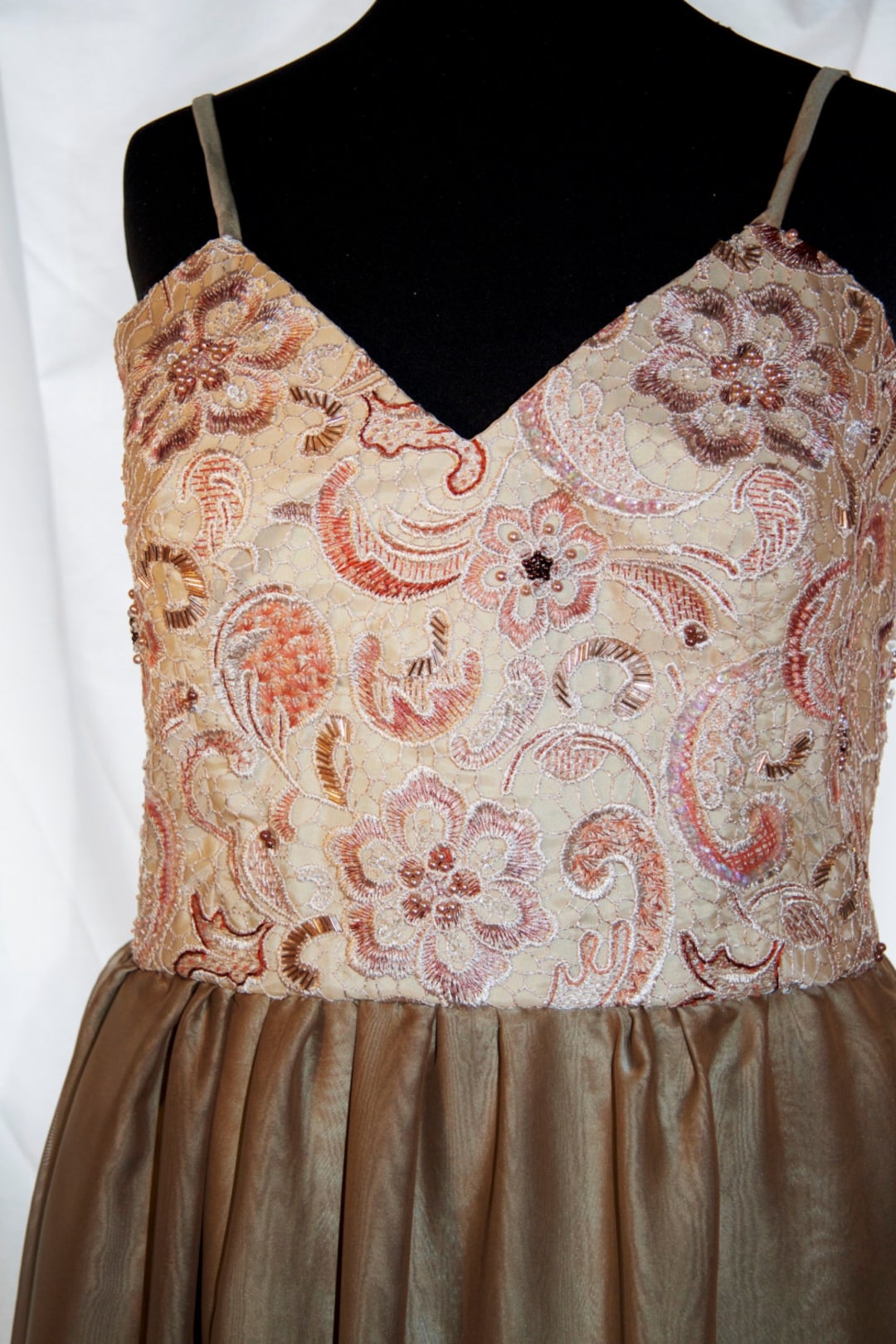 Unique Evening Dress With Lavish Hand Embroidery - Etsy