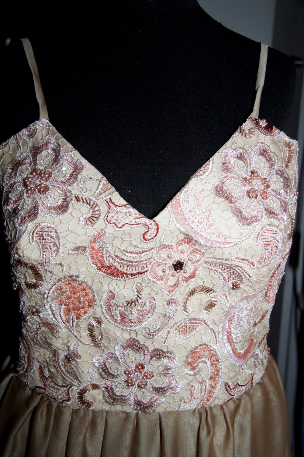 Unique Evening Dress With Lavish Hand Embroidery - Etsy