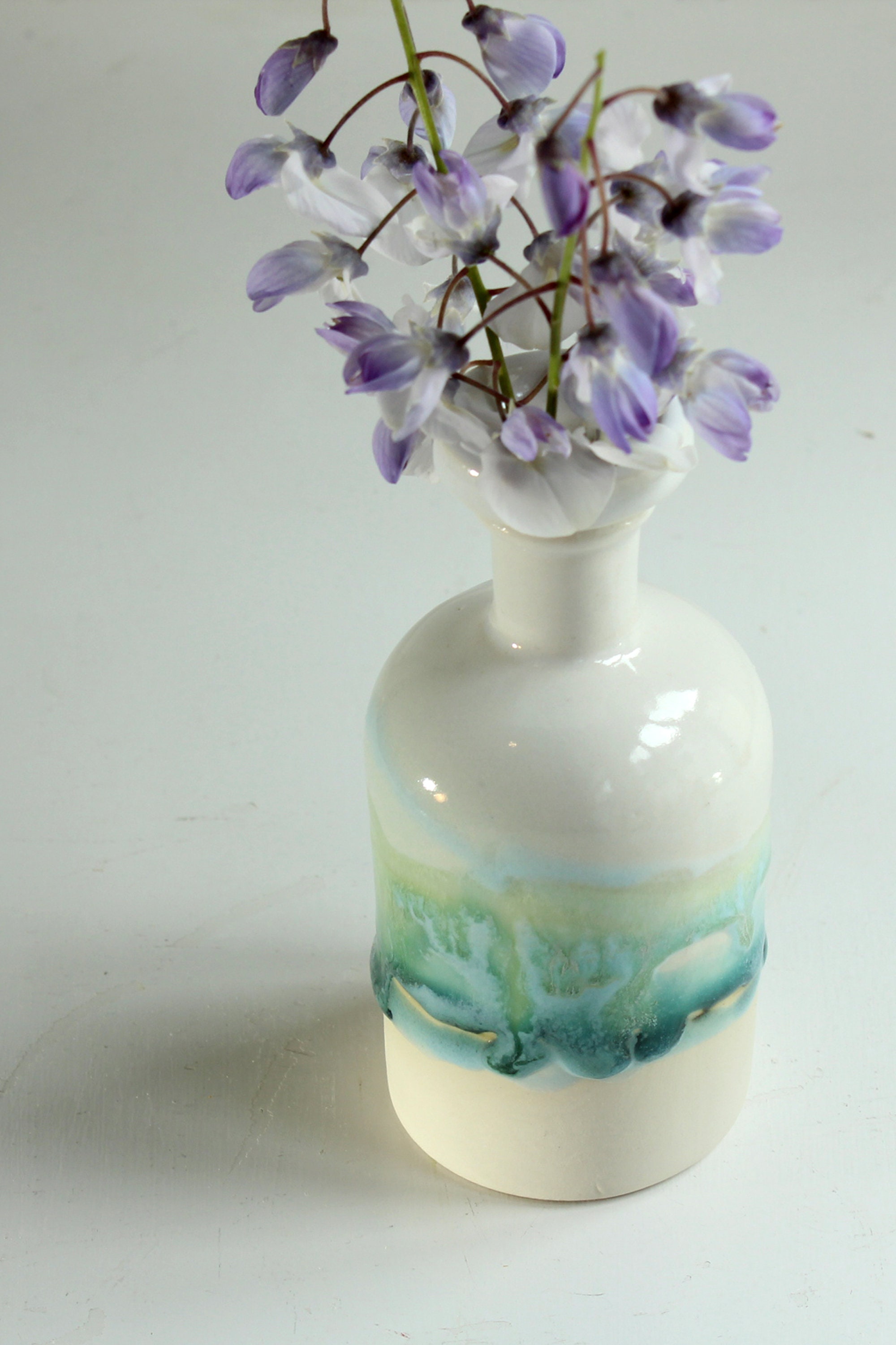 Apothecary Bottle Chemistry Gift for Doctor Ceramic Bottle Bud Vase ...