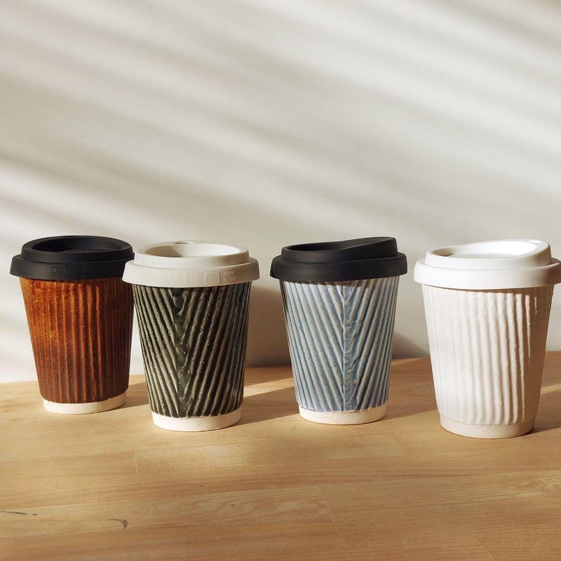 Coffee Cups Small Pottery - Etsy UK
