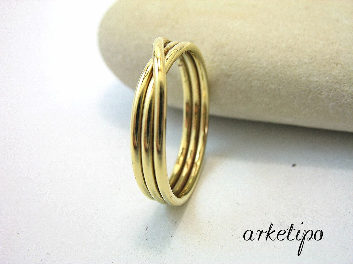 Handmade Ring of Brass..stacking Ring.. Elegant and | Etsy