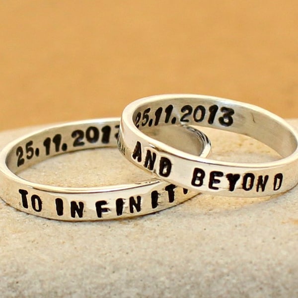 Infinity Rings - Etsy