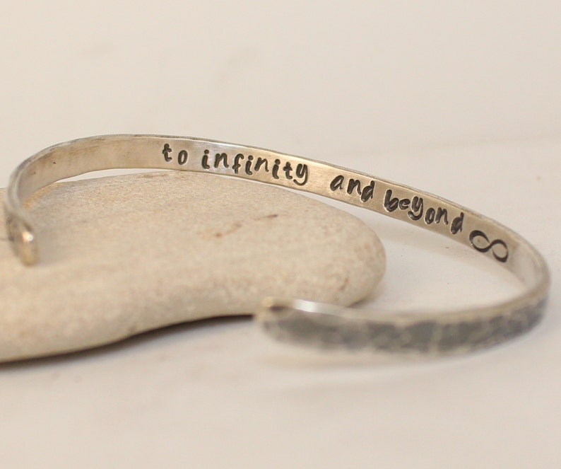 Personalized Sterling Silver Bangle Bracelet Sterling Silver - Etsy