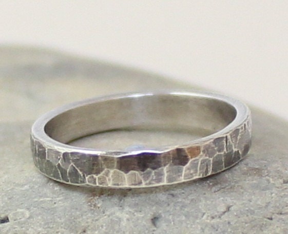 Personalized Sterling Silver Band.. Mens / Womens Wedding Band.. Custom ...